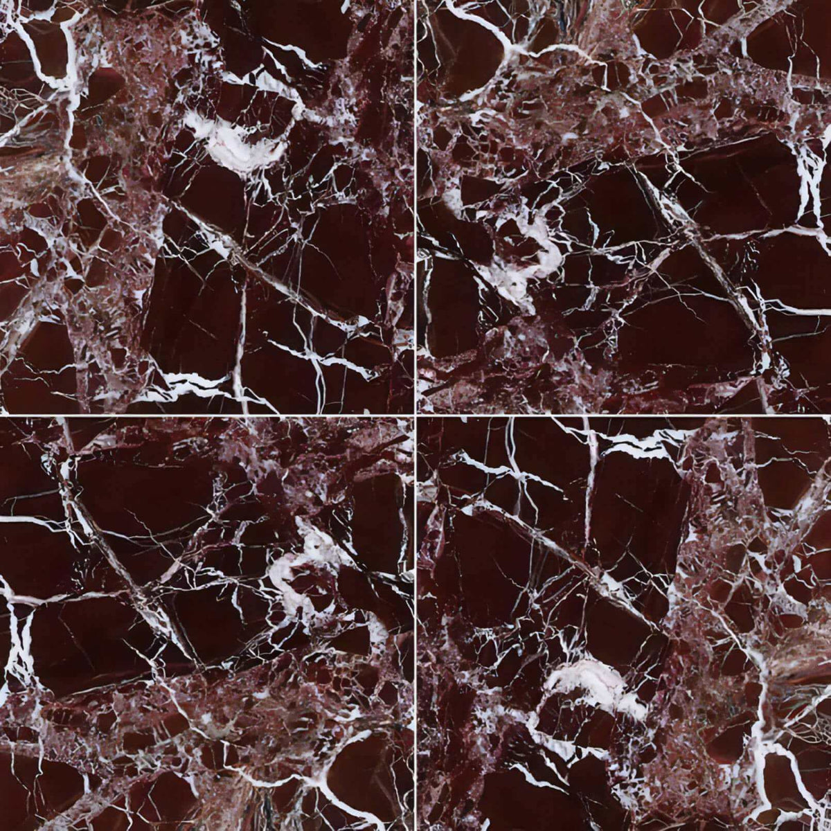 Rosso Levanto Red Marble 12x12 Polished Tile
