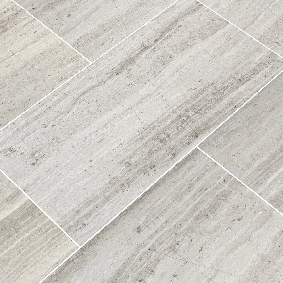 Haisa Light (White Oak) Marble 18x36 Honed Tile | TILE & MOSAIC DEPOT