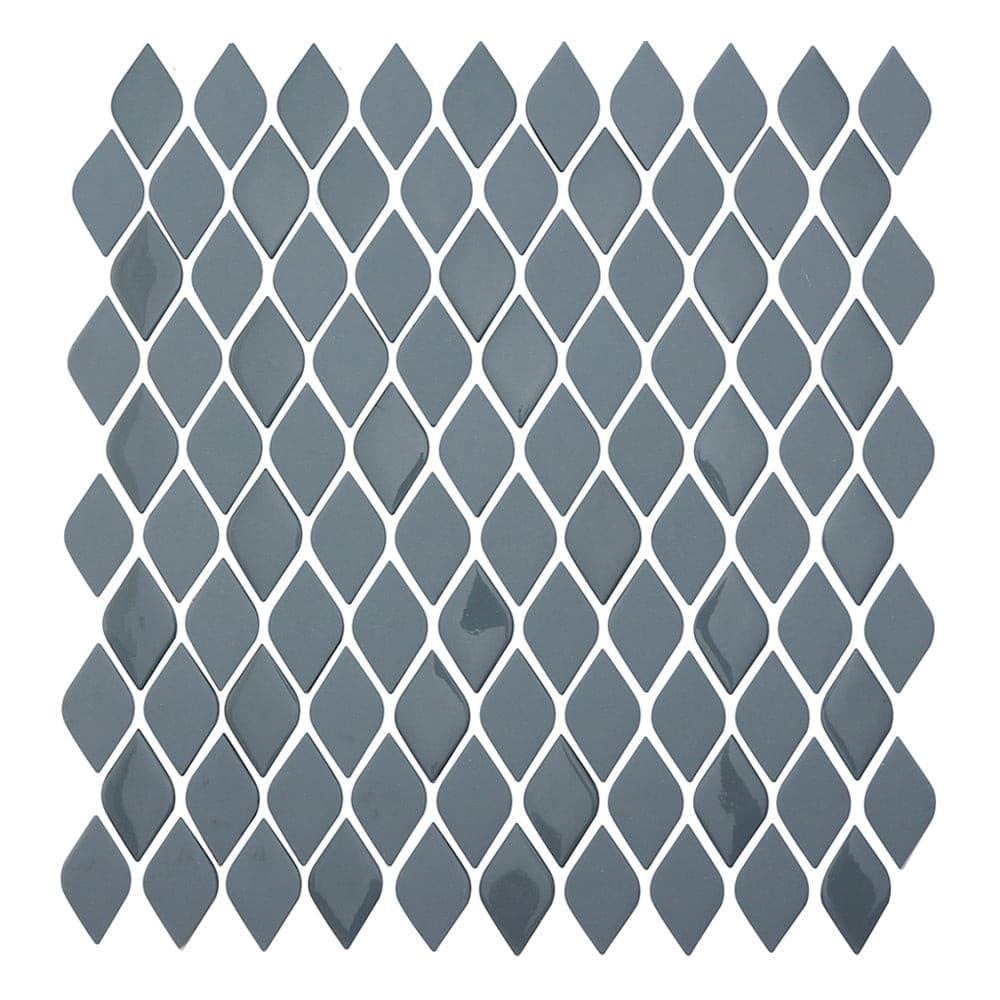 Neptune Raindrop Glossy/Matte Porcelain Mosaic Tile