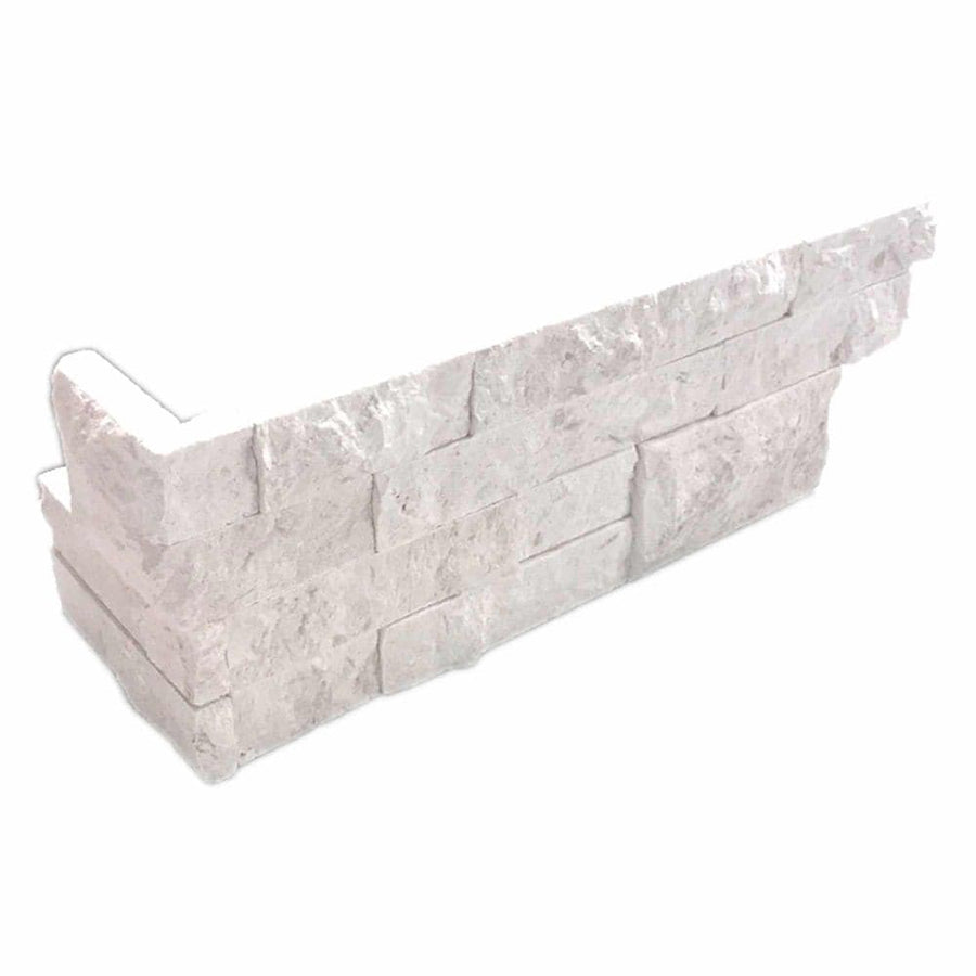 White Pearl Limestone 2X2 Honed Marble Mosaic Tile